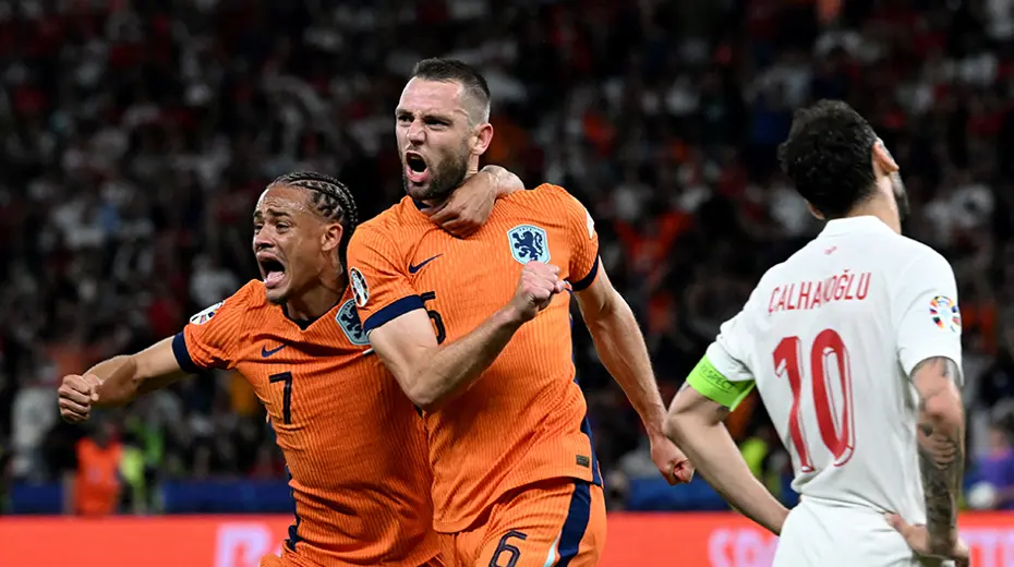 Türkiye öne geçtiği maçta Hollanda'ya yenilerek EURO 2024'e veda etti ...