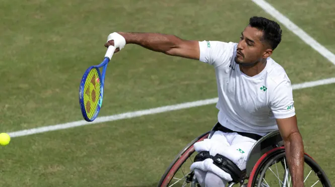 Ahmet Kaplan, Wimbledon'da yarı finale yükseldi | NTVSpor